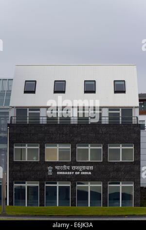 The Indian embassy in Reykjavik, Iceland Stock Photo - Alamy