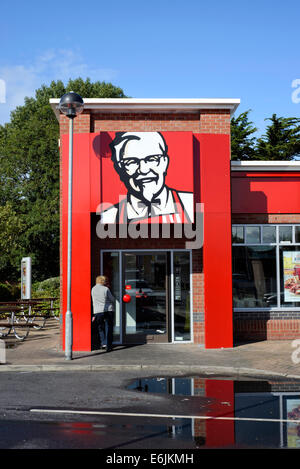 Kentucky Fried Chicken, KFC, in Bromley High Street, South London Stock ...