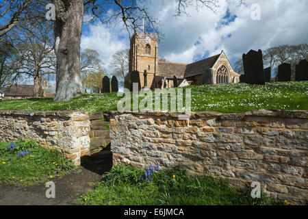 St Giles' Church in Medbourne, Leicestershire, UK Stock Photo - Alamy