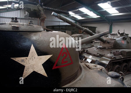 A tank at the Muckleborough collection, a military museum in Weybourne ...