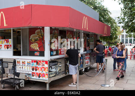 McDonald's street vending stand - Washington, DC USA Stock Photo - Alamy