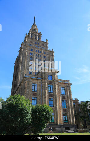 The high-rise building of the Academy of Sciences is a 108 meter tall ...