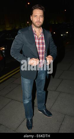 Hollywood actors Jason Priestley & Richard Dreyfuss spotted at The ...