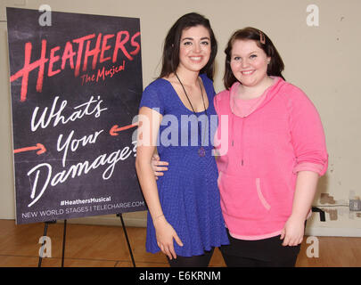 Meet and greet with the cast of "Heathers The Musical", held at the ...