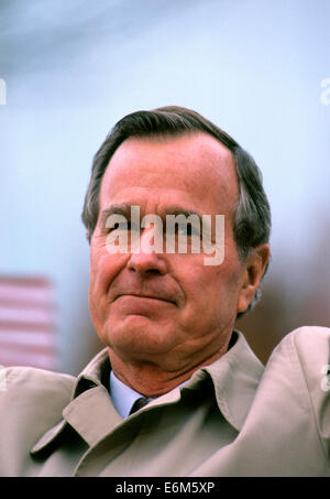 George Bush 1988 Stock Photo - Alamy