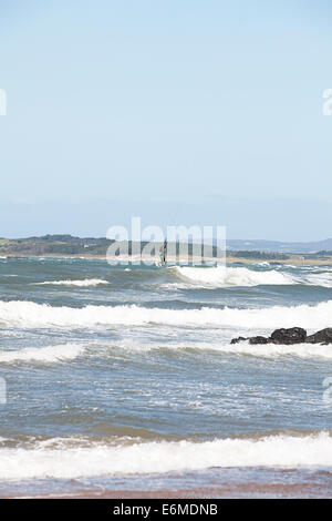 Kite surfing, Boating Beach, Cymyran beach, Rhosneigr, Anglesey, North ...