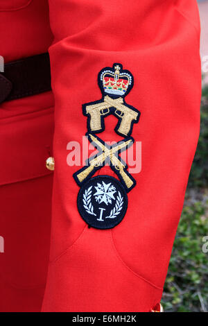 Royal Canadian Mounted Police badge, logo, RCMP Heritage Centre in ...