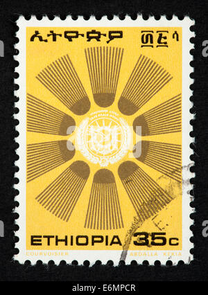 Ethiopian postage stamp Stock Photo - Alamy