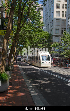 Street scene in Portland, ME Stock Photo - Alamy