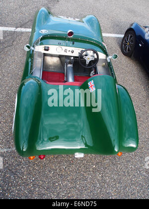 A replica of the Dutton Lotus Eleven, a lightweight, high-performance ...