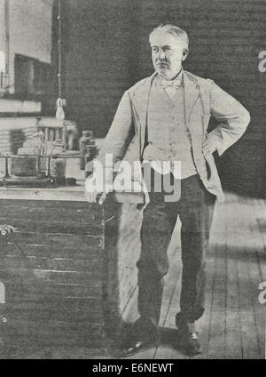 Photograph of inventor Thomas Alva Edison ca. 1922 Stock Photo - Alamy