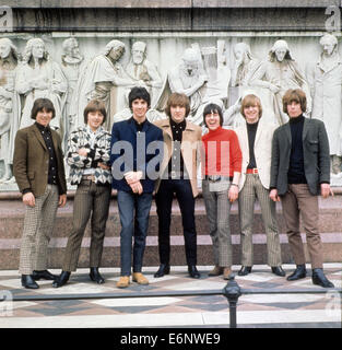 TONY CRANE AND THE MERSEYBEATS UK pop group about 1971 with Tony Crane ...
