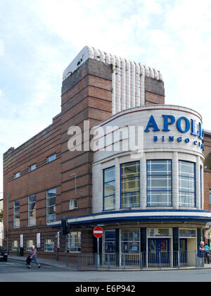 Former cinema now Apollo bingo club on High Street in Rhyl Wales UK ...