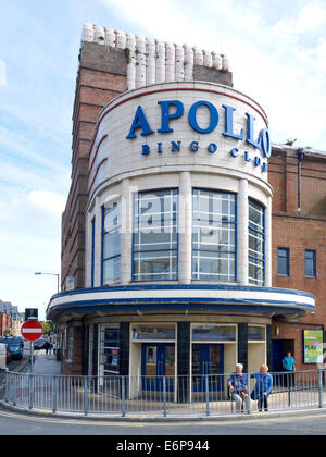 Former cinema now Apollo bingo club on High Street in Rhyl Wales UK ...
