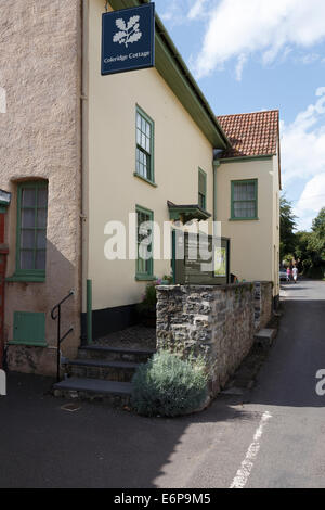 Coleridge Cottage in Nether Stowey, Somerset. Here STC lived for just ...