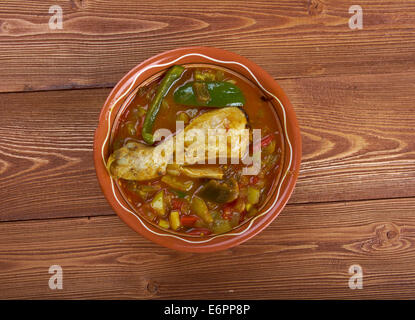 Muamba de galinha - typical dish of Angolan cuisine.in addition to ...