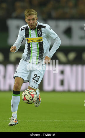 Moenchengladbach, Germany. 28th Aug, 2014. Moenchengladbach's Patrick ...