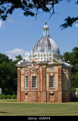 The Archer Pavilion at Wrest Park in Bedfordshire, England, is a ...