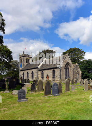 Church of Saint Peter. Addingham, West Yorkshire, England, United ...