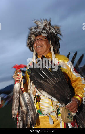 Vancouver, Canada. 29th Aug, 2014. A native Indian man participates in ...