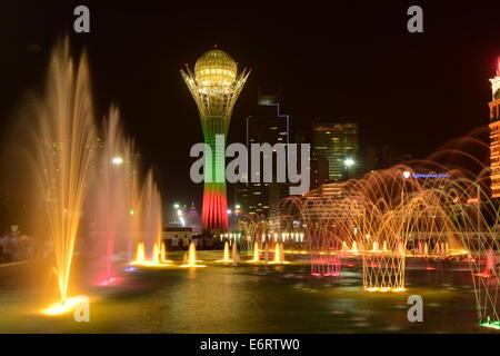 Stock photo. View of the cityscape Astana. View of the spherical ...