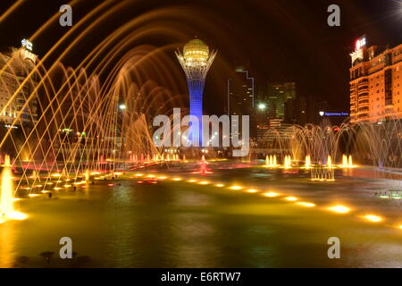 Stock photo. View of the cityscape Astana. View of the spherical ...