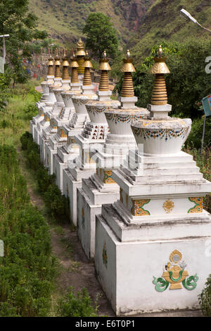 Eastern Bhutan, Trashigang, Chazam, Gomphu (Gom) Kora temple Stock ...