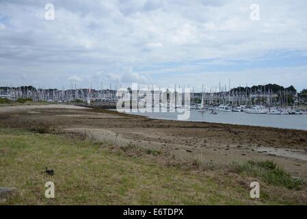 France, Morbihan, Port du Crouesty (aerial view Stock Photo - Alamy