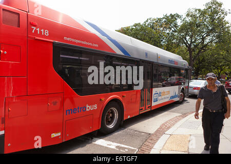 Metro bus - Washington, DC USA Stock Photo - Alamy