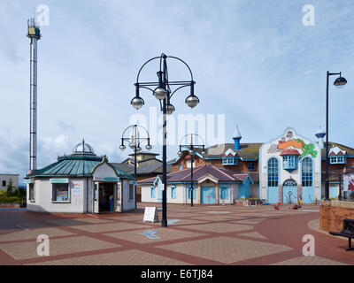 Amusement park in Rhyl Denbighshire Wales UK Stock Photo - Alamy