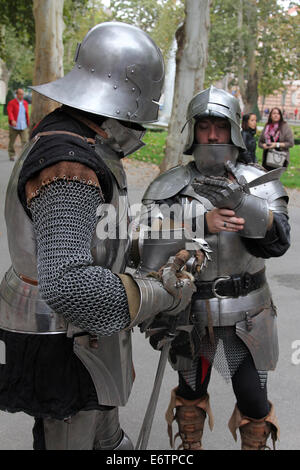 The event Zagreb Time Machine, there was a promenade of the old city ...