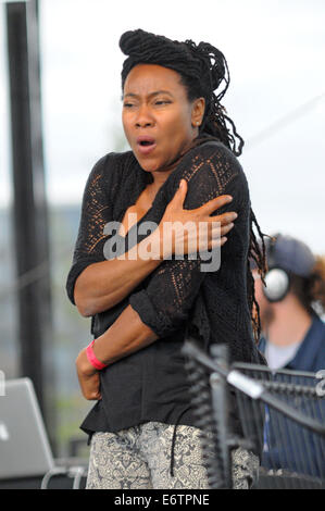 London, UK, 30 August 2014, Louise Rutkowski performs at the Mayor of ...