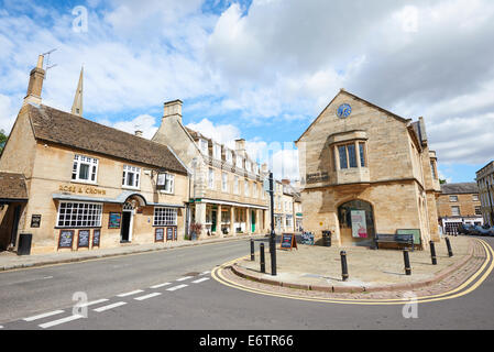 Shops On Market Place Oundle Northamptonshire UK Stock Photo - Alamy