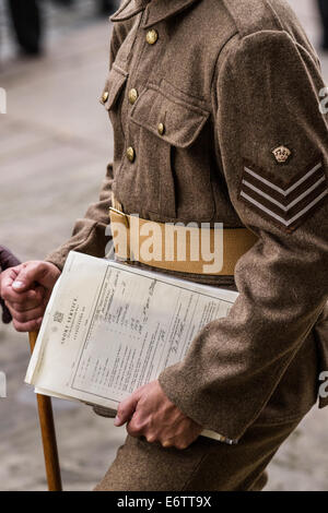 Call Up Papers for World War 2 1939 Stock Photo - Alamy