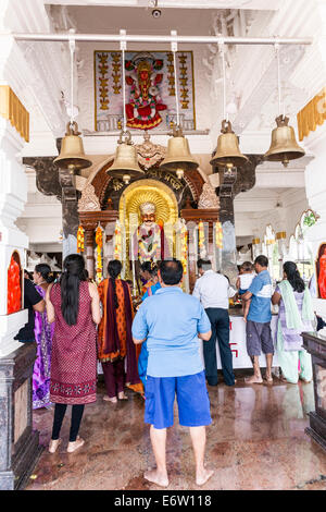 Hindu temple in Mapusa, Goa India Stock Photo - Alamy