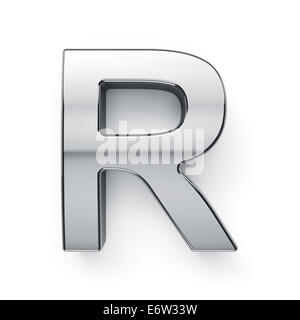 3D Render of Alphabet Letter Stock Photo - Alamy