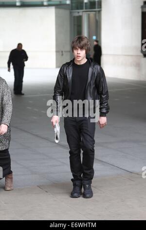 Jake Bugg seen leaving BBC House after The Andrew Marr Show. Featuring ...