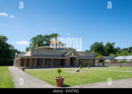 Manjushri Kadampa Meditation Centre, Buddhist temple, Conishead, near ...