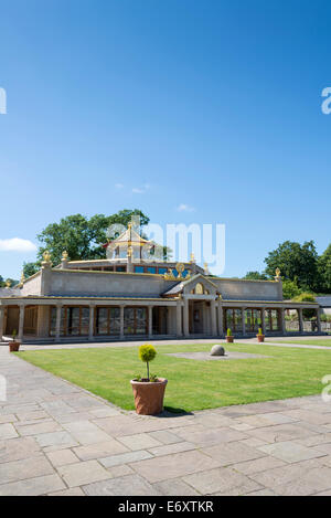 Manjushri Kadampa Meditation Centre, Buddhist temple, Conishead, near ...