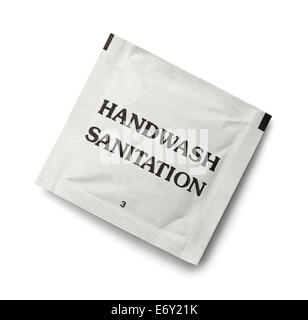 Hand cleaning with Paper Towel Stock Photo - Alamy