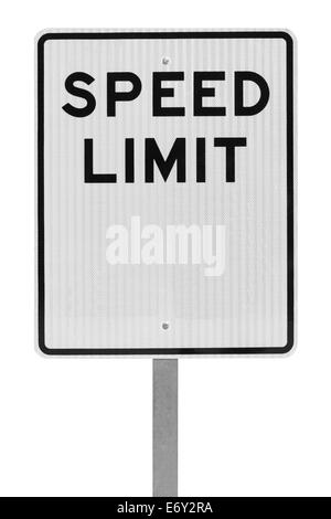 blank reflective road speed sign. blue pattern macro Stock Photo - Alamy