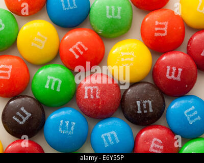 "Plain" M&M's chocolate candy. Produced by Mars, Inc Stock Photo - Alamy
