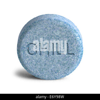 Pill isolated on white background Stock Photo - Alamy