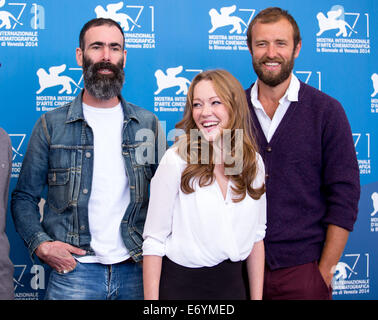 Benjamin Dilloway, Duane Hopkins and Charlotte Spencer attending the ...