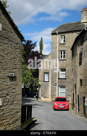The village of Luddenden, Calderdale, West Yorkshire, England UK Stock ...