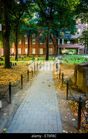 Historic graveyard in Boston Massachusetts USA Stock Photo - Alamy