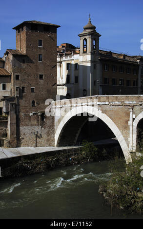 The Pons Fabricius (Italian: Ponte Fabricio, meaning "Fabricius' Bridge ...