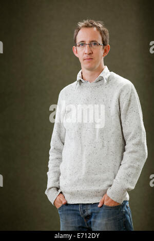 Award-winning British writer Nathan Filer, pictured at the Edinburgh ...
