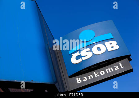 CSOB logo Czech Republic Stock Photo - Alamy