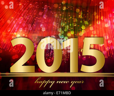 New Year 2015 Stock Photo - Alamy